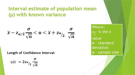 module 8 length of confidence interval and appropriate sample size youtube