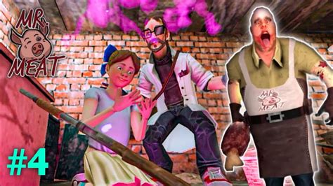 RESCUE PIGGY GIRL MR MEAT HORROR ESCAPE ROOM 4 YouTube