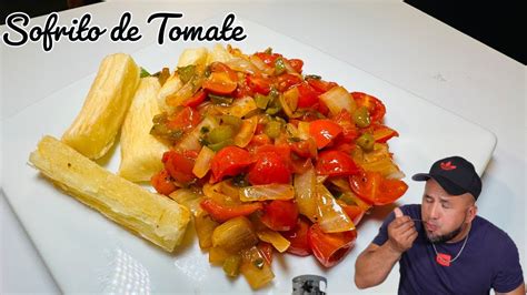 Como hacer sofrito de TOMATE al estilo Panameño YouTube