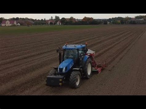 Siew Pszenicy Nowy Nabytek W Akcji New Holland T Kverneland