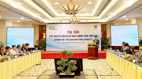 An ninh lương thực đối mặt nhiều thách thức BÁO SÀI GÒN GIẢI PHÓNG