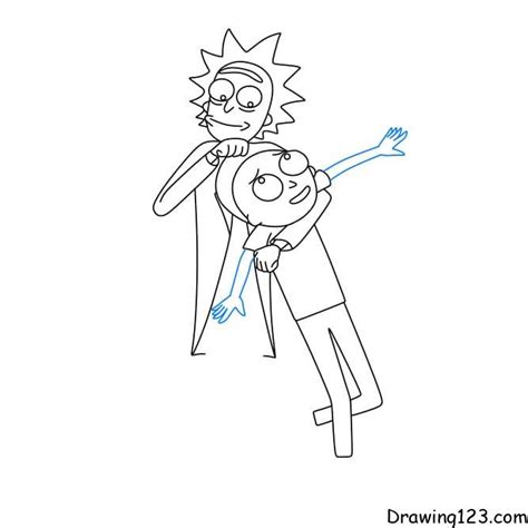Rick ve Morty Çizimi Eğitimleri Adım adım Rick ve Morty nasıl çizilir
