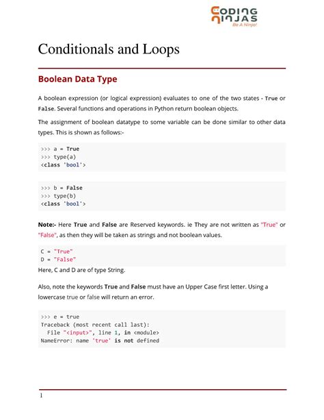 conditionals and loops conditionals and loops boolean data type a boolean expression or