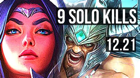 IRELIA Vs TRYNDA TOP 9 Solo Kills 1400 Games 1 2M Mastery 11 2