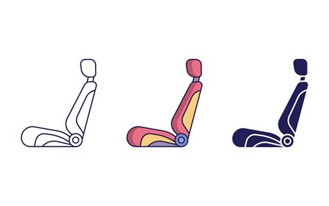 Car Seat Icon 17256826 Vector Art At Vecteezy
