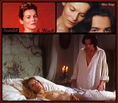 Nackte Alice Krige In Scarlet Black