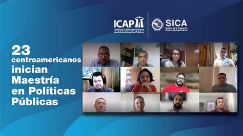 23 centroamericanos inician especialización en Políticas Públicas