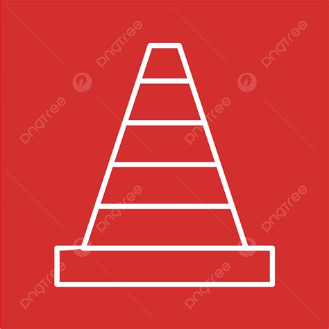 Cone Vector Hd Images Vector Cone Icon Cone Traffic Icon Vector PNG