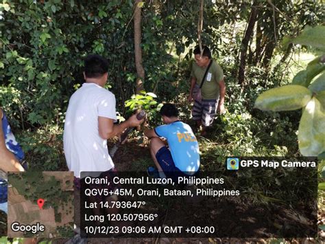 Kaligkasan Warrior Nakiisa Sa Tree Planting Activity Sa Orani Bataan