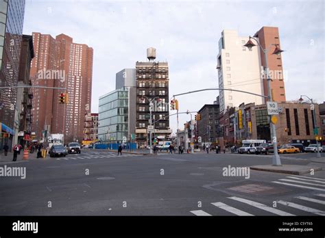 New York City Street Scene USA Stock Photo Alamy