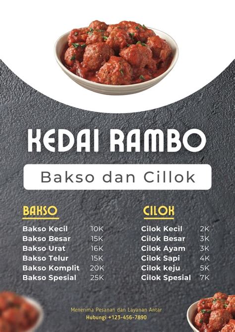 5 Contoh Poster Produk Makanan Menarik Konsumen Auto Tertarik