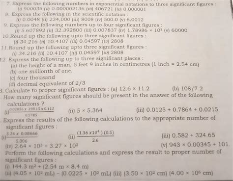 express the following numbers in exponential notations to three significa