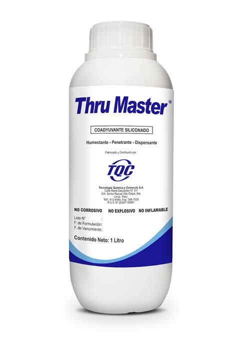 Thru Master TQC Tecnología Química y Comercio S A