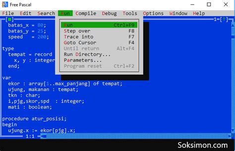 Contoh Program Array Pascal 10 Contoh Program Pascal Sederhana