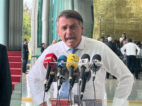 Em Tom Exaltado Bolsonaro Ataca Lula E Moraes E Chama O Ex Presidente