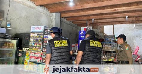 Bea Cukai Malili Bersama Satpol PP Toraja Utara Gelar Operasi Berantas