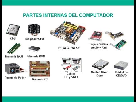 Las Partes Internas De Un Computador YouTube