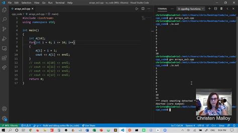 array bounds avoiding segmentation faults youtube