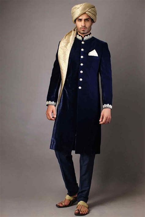 Groom Wedding Sherwani Designs For Barat 10 FashionEven