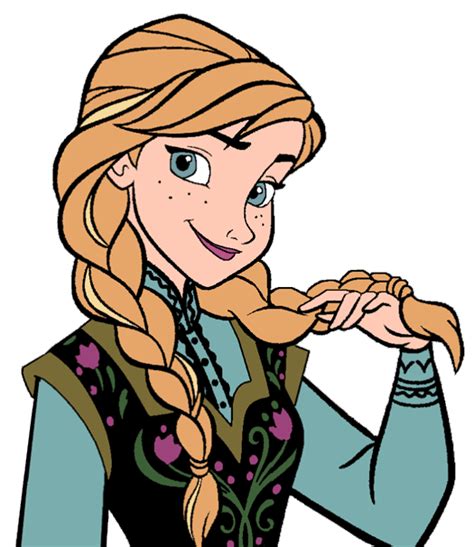Anna Clip Art Images From Disney S Frozen Disney Clip Art Galore