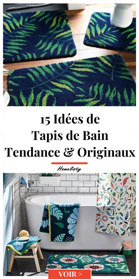 15 Tapis De Salle De Bain Originaux Tapis De Bain Tapis De Bain
