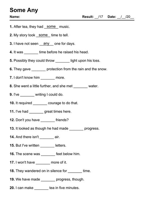 A An Some Any Worksheet Free Esl Printable Worksheets Made By Teachers