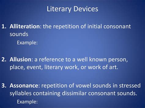 Alliteration Literary Term