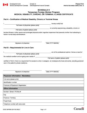 Fillable Online Servicecanada Gc Employment And Social Development