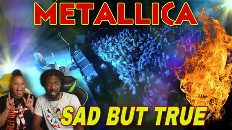 FIRST TIME HEARING Metallica Sad But True Moscow Russia July 21
