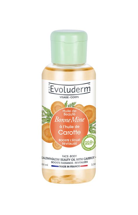 Grossiste Huile De Beauté Bonne Mine à Lhuile De Carotte 100ml Evoluderm