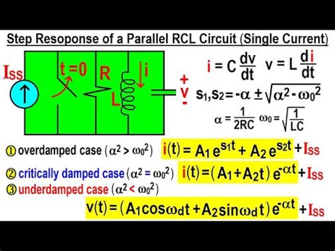 Electrical Engineering Ch 9 2nd Order Circuits 53 Of 76 Step
