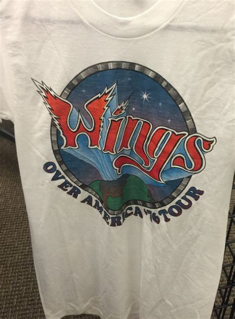 1976 VINTAGE WINGS PAUL MCCARTNEY WINGS OVER AMERICA Gem