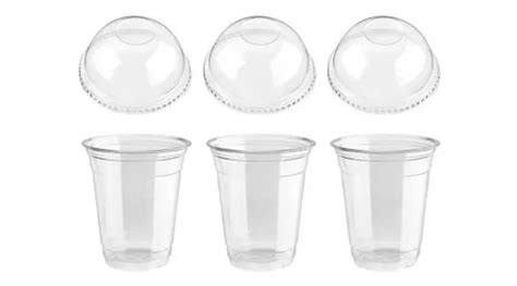 Vasos Pet 14 Oz Para Frappe Con Tapa Domo C 100pz Envío gratis