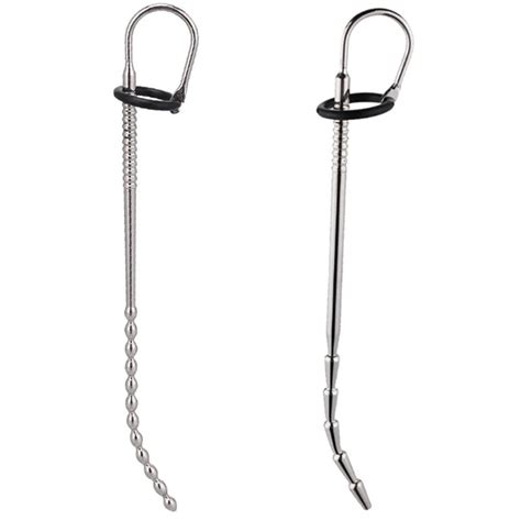New 270mm Super Long Beaded Urethral Dilator Sounds Penis Plug Insert Sounding Rods Stainless
