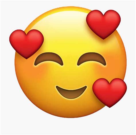 Emoticon Heart Sticker Love Emoji Png Dessin Smiley Dessin D