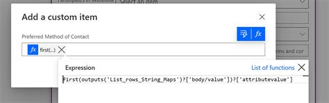 updating dataverse optionset choice from text dynamically using power automate