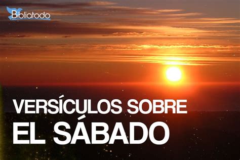11 VERSÍCULOS SOBRE EL SÁBADO