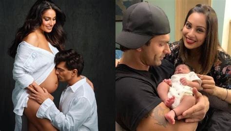 Bipasha Basu Flaunts Her Grown Baby Bump And Twins With Hubby Karan