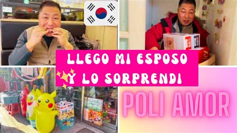POLI AMOR LLEGO mi ESPOSO y lo Sorprendí FUIMOS al MERCADO y a COMER