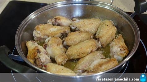 Alitas De Pollo Al Ajillo Recetas En La Mochila