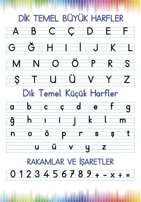 Dik Temel Harfler Okulkapigiydirme Net