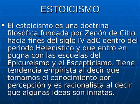 El Estoicismo Una Filosofía Griega De Fortaleza Y Serenidad EL