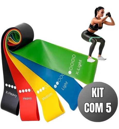 Kit Faixa Elastica Super Mini Band Para Treino Exerc Cios Mercadolivre