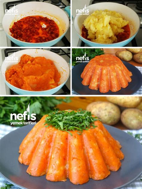 Salçalı Patates Ezmesi videolu Nefis Yemek Tarifleri