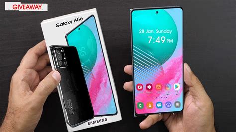 Samsung Galaxy A56 5G Unboxing Giveaway Samsung A56 Review YouTube