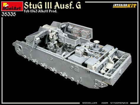 Build Up Part IV Of Kit 35335 StuG III Ausf G Feb 1943 Alkett Prod