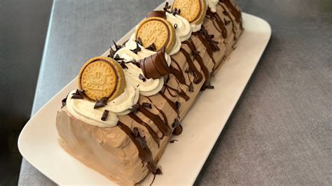 BÛCHE SANS CUISSON NUTELLA KINDER BUENO YouTube