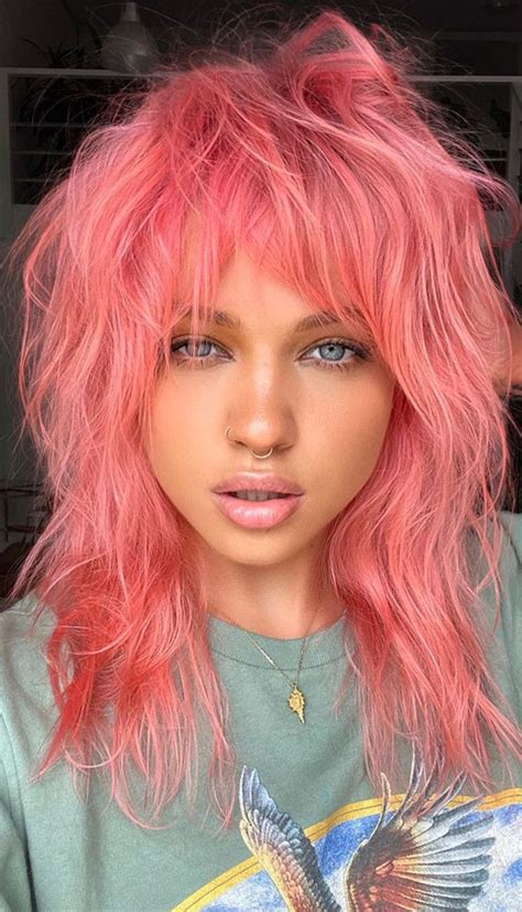 Short Pink Hair