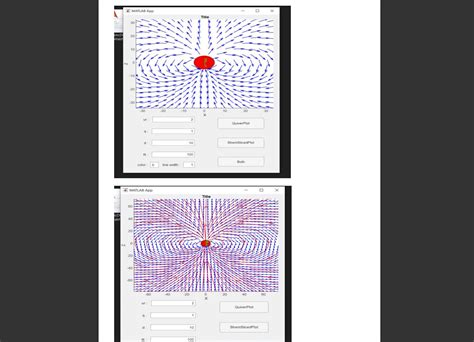 Magneticdipole Field Lines D Matlab Gui Application File Exchange