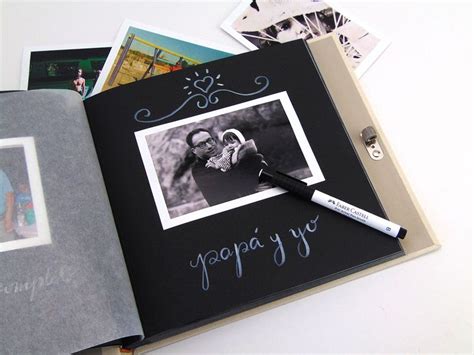 Álbum de fotos tradicional hecho a mano Crear album de fotos Hacer